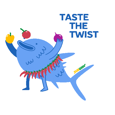 Happy Spicy Tuna Sticker by Subway Singapore for iOS & Android | GIPHY