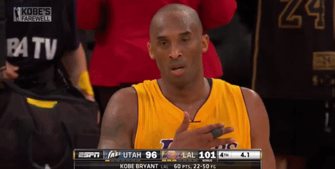 Kobe Bryant Basketball GIF by NBA - Find & Share on GIPHY