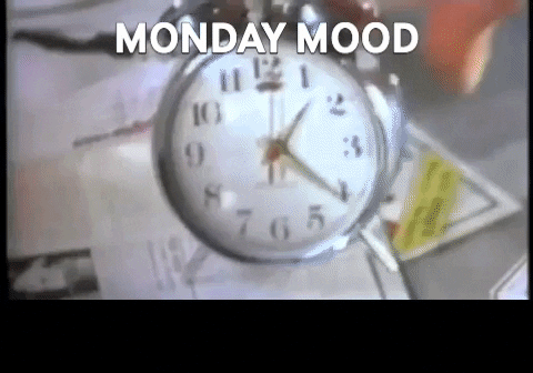 Rickjames Tired Exhausted Ugh Mondaymood Mondays Alarm Snooze GIF by ...