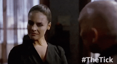 Terror Miss Lint GIF by The Tick - Find & Share on GIPHY