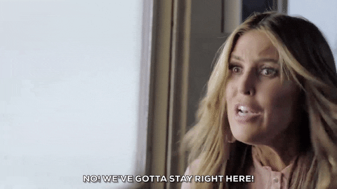 Weve Gotta Stay Right Here GIFs - Get the best GIF on GIPHY