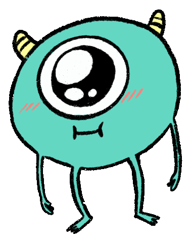 Monster Love Sticker by leart for iOS & Android | GIPHY