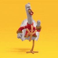 Dancing Raw Turkey Gif