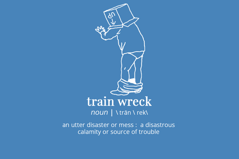 Trainwreck GIF by merriam-webster - Find & Share on GIPHY