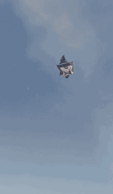 Flying Away Gif