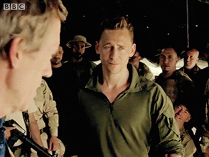 Tom Hiddleston Wave GIF by BBC - Find & Share on GIPHY