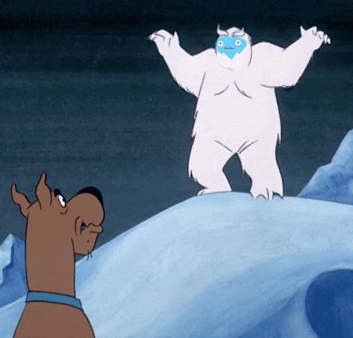 Scooby-Doo Snow GIF by The Yetee - Find & Share on GIPHY