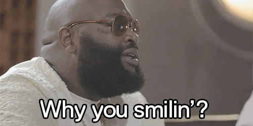 Wh You Smilin GIFs - Get the best GIF on GIPHY