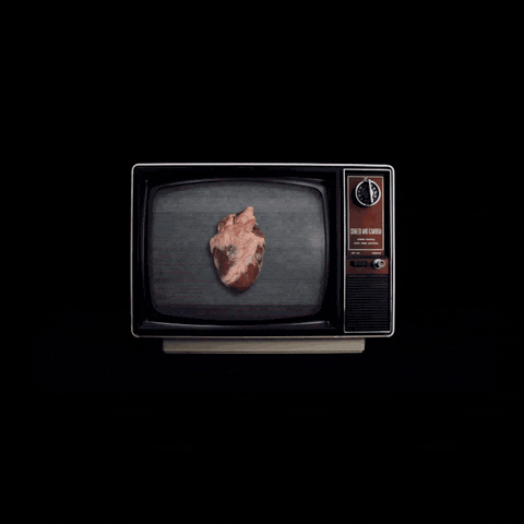 New trending GIF tagged tv heart stopmotion stop… | Trending Gifs