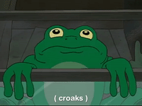 Frog Croaking Gif