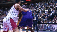 Shaq Dunk Gif