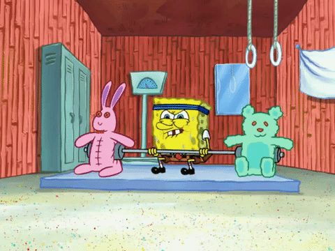 Spongebob Lifting