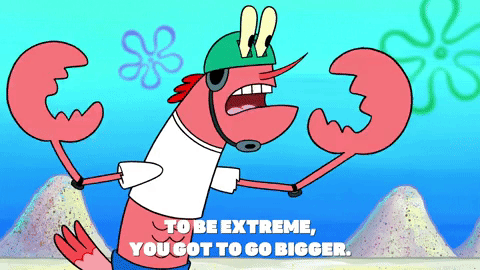 Go Bigger GIFs - Get the best GIF on GIPHY