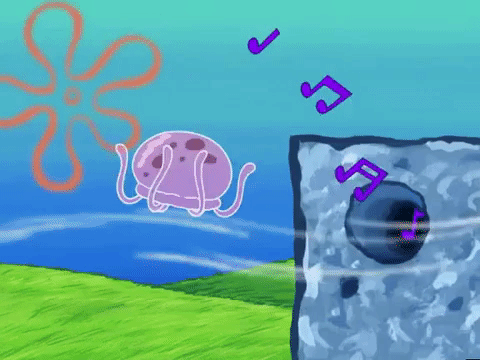 Spongebob King Jellyfish Gif