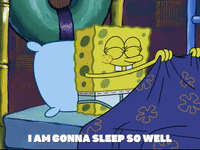 Spongebob Sleeping Gif
