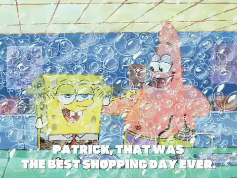 Spongebob Best Day Ever Gif