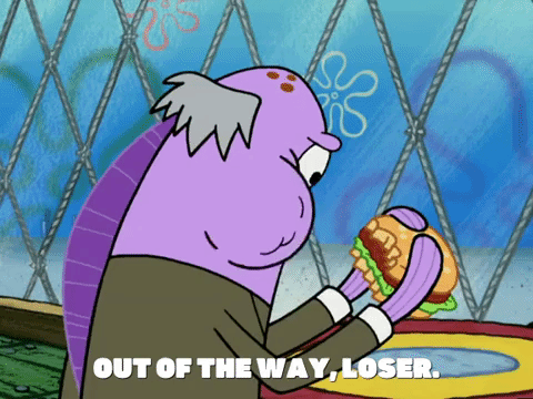 Loser Gif Spongebob
