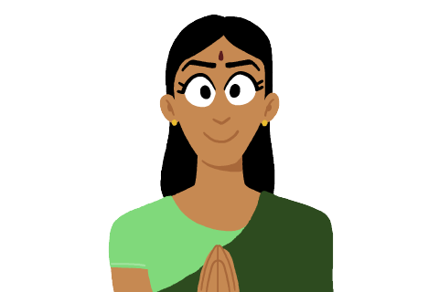 Namaste Sticker By Studios Sticker for iOS & Android | GIPHY