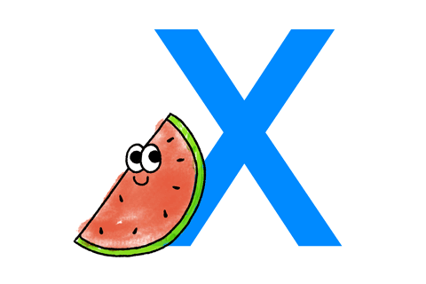 Animated Letter X