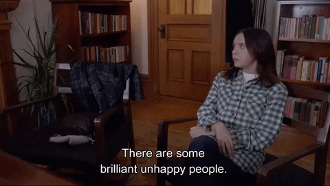 There Are Some Brilliant Unhappy People GIFs - Get the best GIF on GIPHY