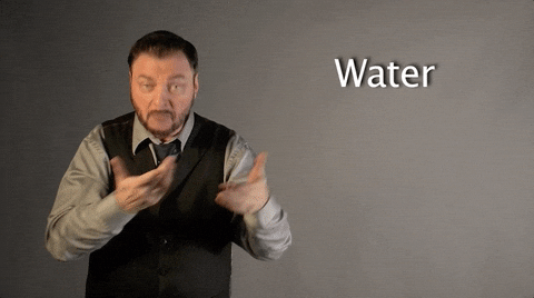 Sign Language Water GIF by Sign with Robert - Find & Share on GIPHY