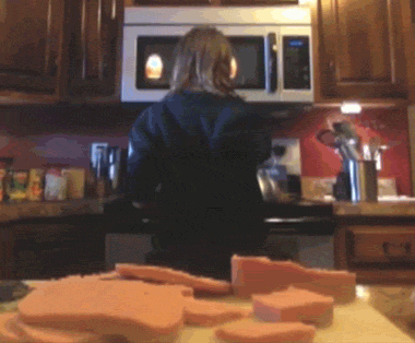 Sneaking Food Lol GIF by America's Funniest Home Videos - Find & Share ...