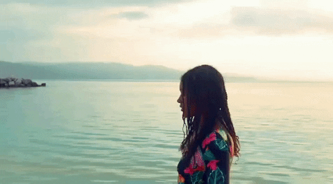 Woman On Beach GIFs - Get the best GIF on GIPHY