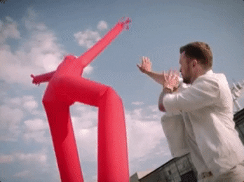 Dance Battle Air Dancer GIF by Justin Timberlake - Find & Share on GIPHY