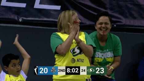 Excited Seattle Storm GIF by WNBA - Find & Share on GIPHY