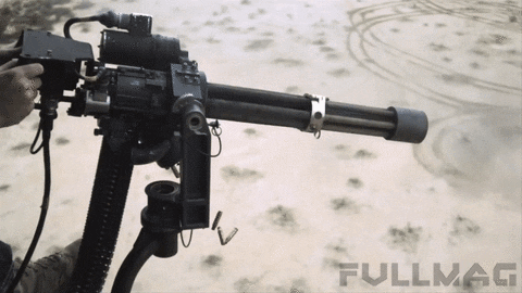 Gatling Guns GIFs - Get the best GIF on GIPHY