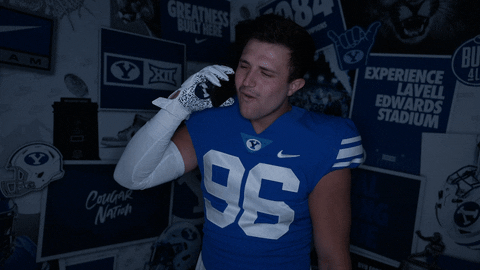 Byu Football Phone GIF by BYU Cougars - Find & Share on GIPHY