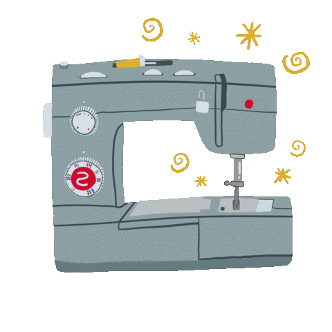 Sew Do It Yourself Sticker for iOS & Android | GIPHY