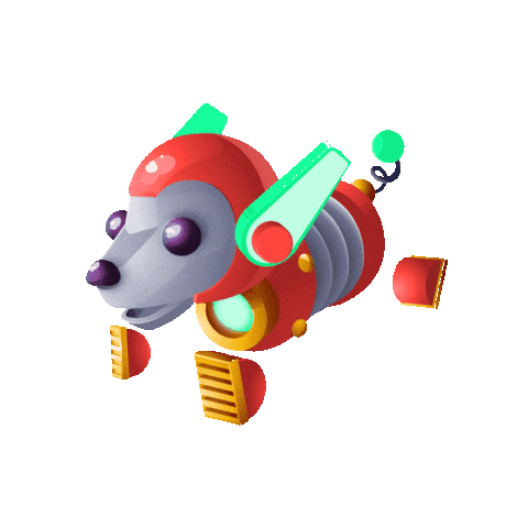 Robo Dog Sticker by Adopt Me! for iOS & Android | GIPHY