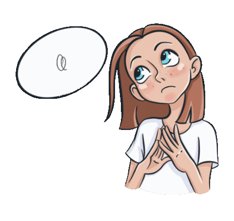 Thinking Cartoon Gif