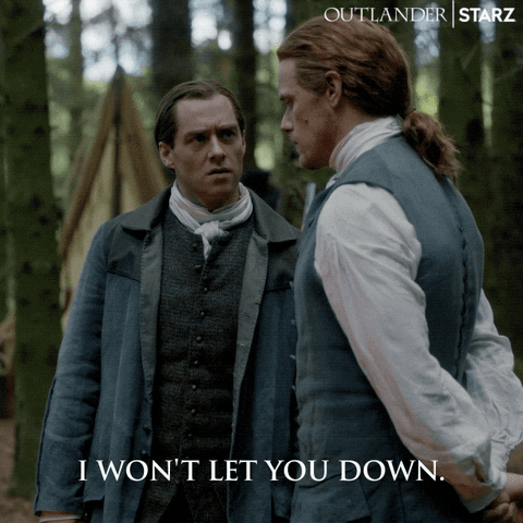 Season 5 Reaction GIF by Outlander - Find & Share on GIPHY
