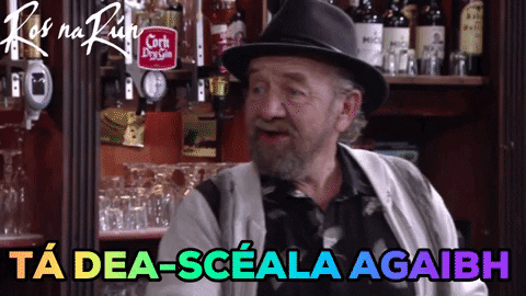 Irish Gaeilge GIF by Ros na Rún - Find & Share on GIPHY