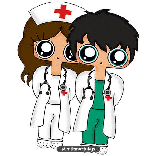 Doctor Nurse Sticker by mtkmartukys for iOS & Android | GIPHY