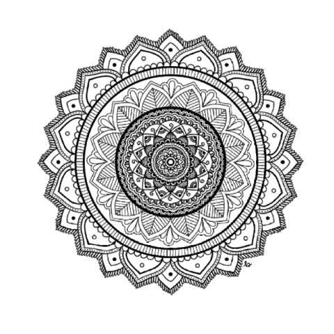 Art Mandala Sticker for iOS & Android | GIPHY