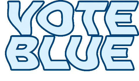 Voting Democratic Party Sticker by The Democrats for iOS & Android | GIPHY