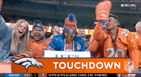 Denver Broncos Football GIF by NFL - Find & Share on GIPHY