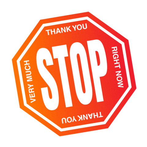 Topman Stop Right Now Sticker by TOPSHOP for iOS & Android | GIPHY