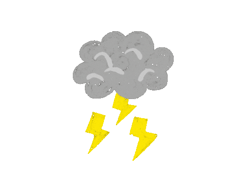 Thunder Animated Clipart Gif