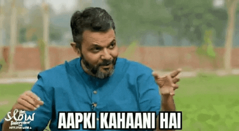 Storytelling Storyteller GIF by Neelesh Misra - Find & Share on GIPHY
