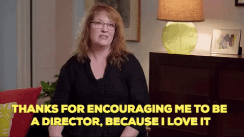 Thanks For Encouraging Me To Be A Director GIFs - Get the best GIF on GIPHY