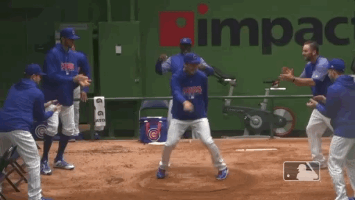 Chicago Cubs Dancing GIF by MLB - Find & Share on GIPHY