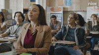Raising Hand In Class Gif
