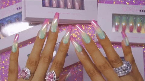 Long Nails GIF by Trés She - Find & Share on GIPHY