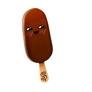 Ice Cream Bite Sticker by sweetweet for iOS & Android | GIPHY