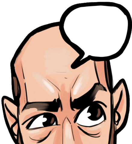 Thinking Face Cartoon Animation