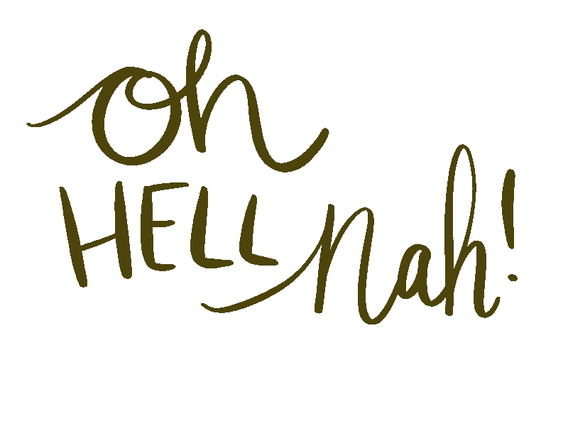 Oh Hell No Rachybb Sticker by RBillustrationStudio for iOS & Android ...